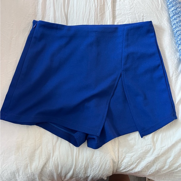 Shorts | Blue Skort | Poshmark